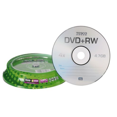 Buy Tesco DVD+RW Spindle Pack. from our Blank CDs & DVDs range - Tesco