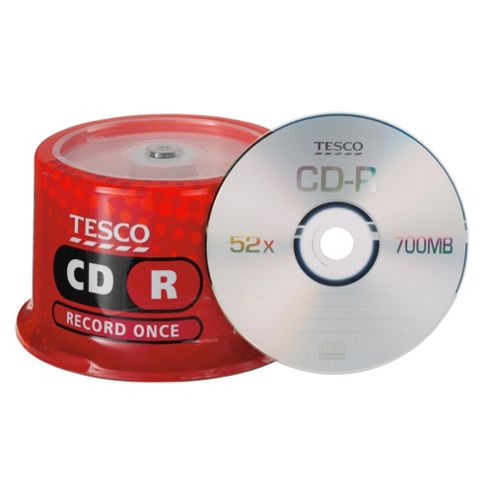 Buy Tesco CD-R spindle - pack of 50 from our Blank CDs & DVDs range - Tesco