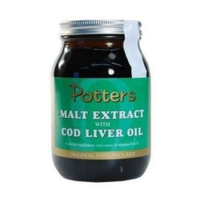 Buy Potters Malt Extract Cod Liver Oil 650g from our Fish Oils range ...