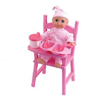Buy Dolls World Feeding Time Freya Doll With High Chair from our Baby ...