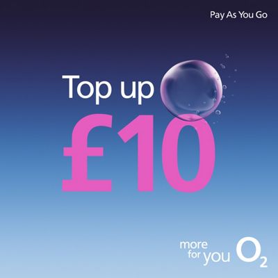 O2 Top Up - cupux