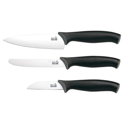 Buy Kitchen Devils Control 3 Piece Knife Set from our Kitchen Knives ...