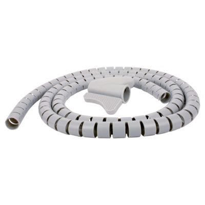 Buy Tesco Cable Tidy Kit for computer, TV and phone- Grey from our All ...