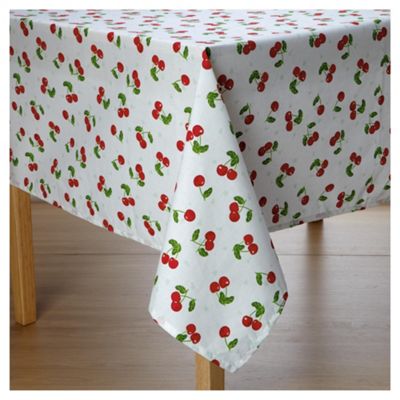 Buy Tesco wipe clean Cherries tablecloth from our Tablecloths & Covers ...