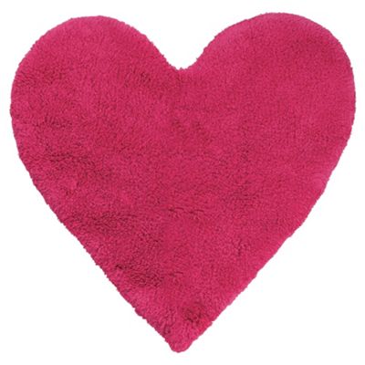 Buy Kids Pink Heart Rug from our Rugs range - Tesco