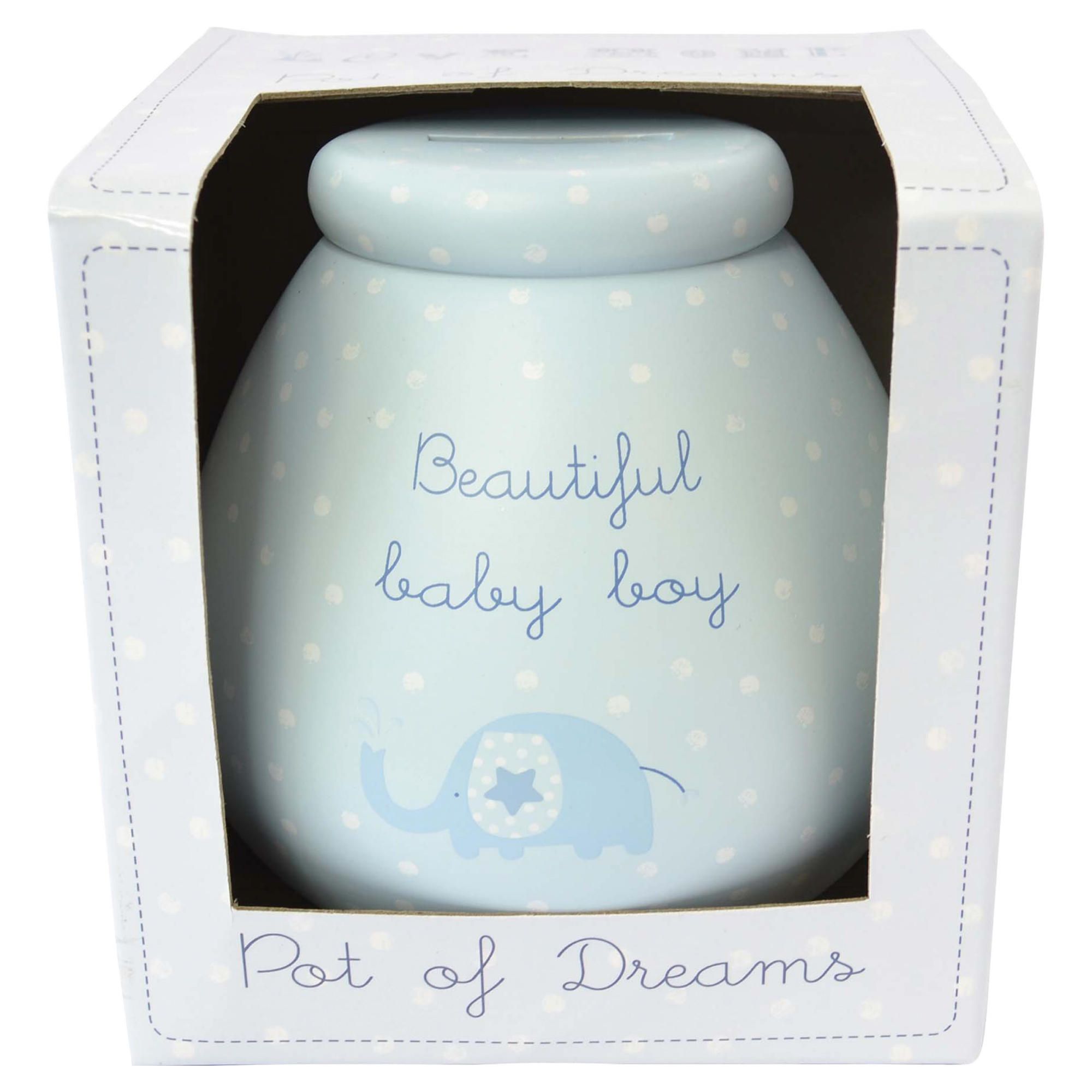 New Baby Boy Pot of Dreams | Gables and Gardens