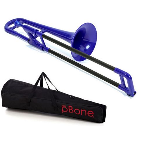 Buy pBone Plastic Mini Trombone - Blue from our Trombones range - Tesco