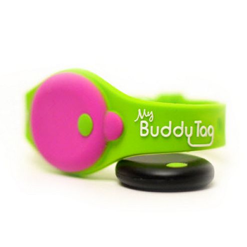 Buy Buddy Tag Child Tracking Device Wristband - Green Silicone from our ...