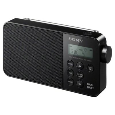 Buy Sony XDRS40 Portable FM and DAB Digital Radio - Black from our ...