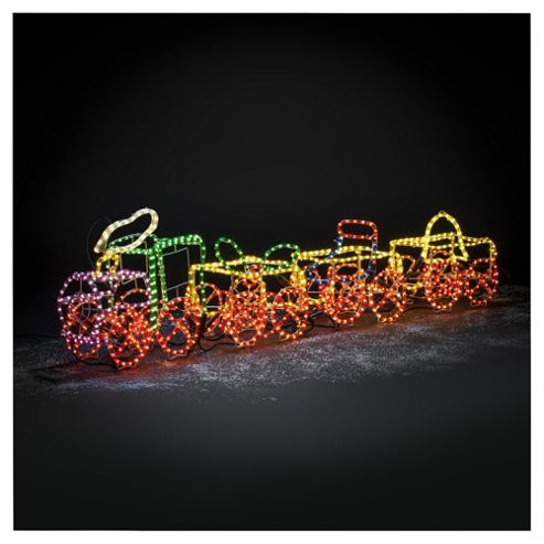 3d Christmas Rope Light Train Ignite Your Christmas Spirit With 3d