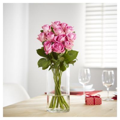 Buy Be My Valentine Dozen Pink Roses from our All Flowers and Plants ...