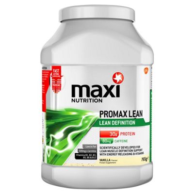 MaxiNutrition Promax Lean vanilla 765g - Tesco Groceries