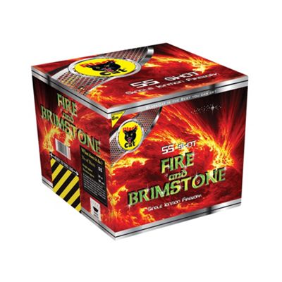 Buy Fire and Brimstone 55 Shot Firework from our Fireworks range - Tesco