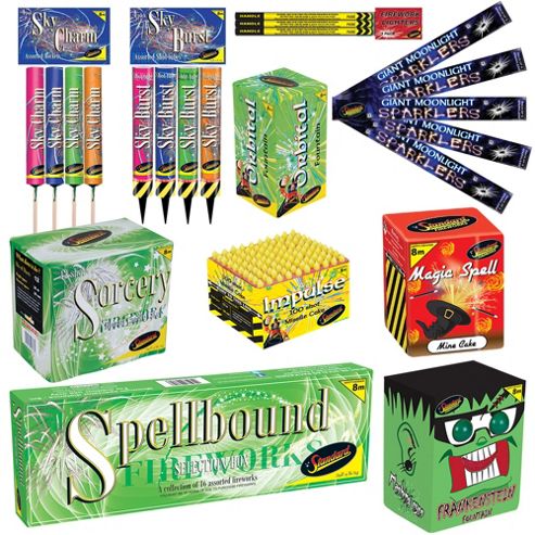 Buy Family Fireworks Kit from our Fireworks range - Tesco