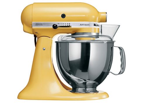 Buy KitchenAid Artisan Majestic Yellow Food Mixer from our Stand Mixers ...