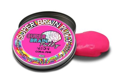 Buy Super Brain Putty Neon - Coral Pink from our Gadgets range - Tesco