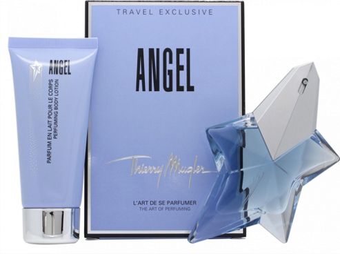 Buy Thierry Mugler Angel Gift Set 50ml EDP Spray + 100ml Perfuming Body ...