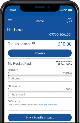 Tesco Mobile App | Manage Your Account Online | Help | Tesco Mobile
