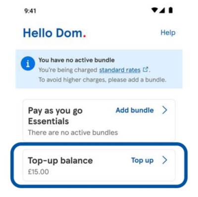 How to top up | Pay as you go top up online | Tesco Mobile
