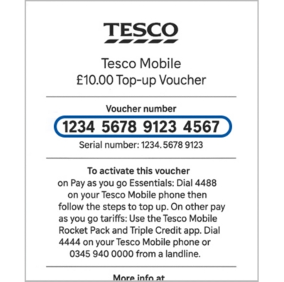 How to top up | Pay as you go top up online | Tesco Mobile